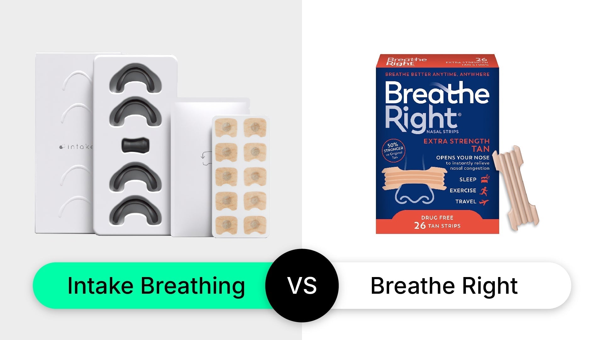 Breathe Right vs Intake - Intake Breathing Technology LLC