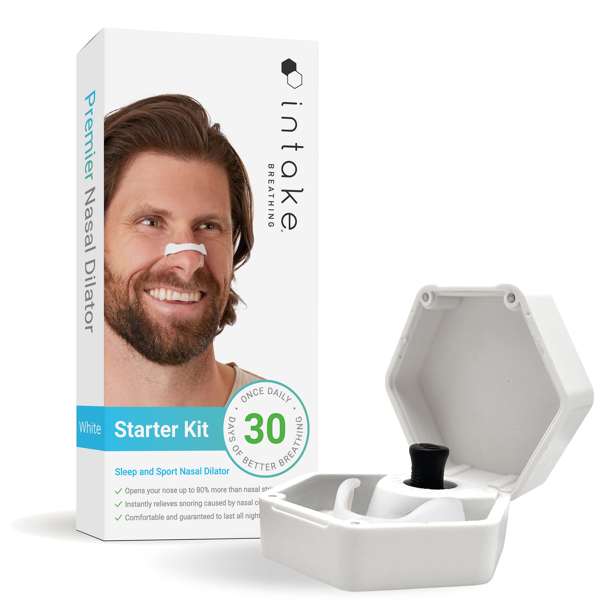 Intake Premier Nasal Dilator | Nose Breathing & Snoring Solution